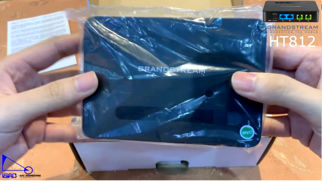 Unboxing Grandstream HT812 – Grandstream