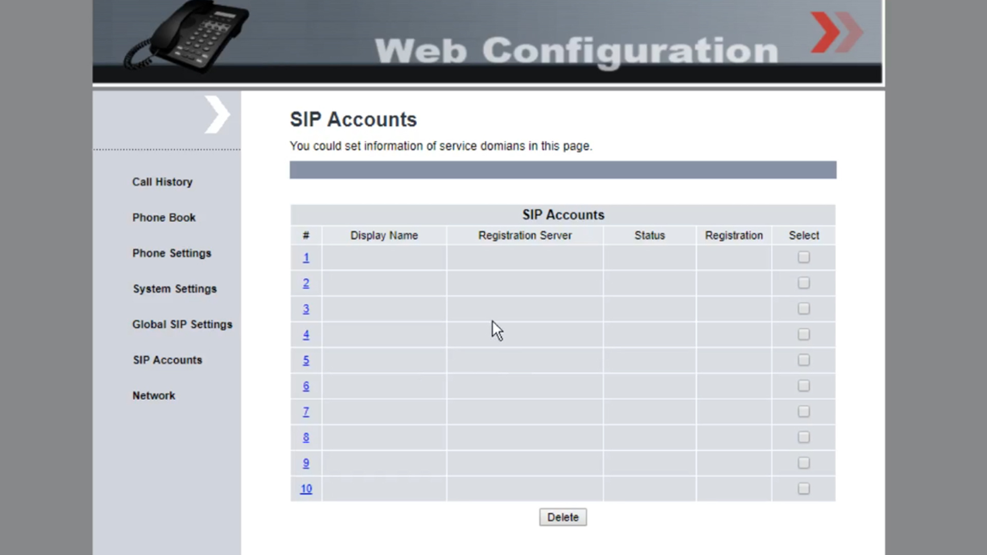 NEC ITX-1DE-1W การ Register เป็นเบอร์ภายในผ่าน Web browser ของโทรศัพท์ ...