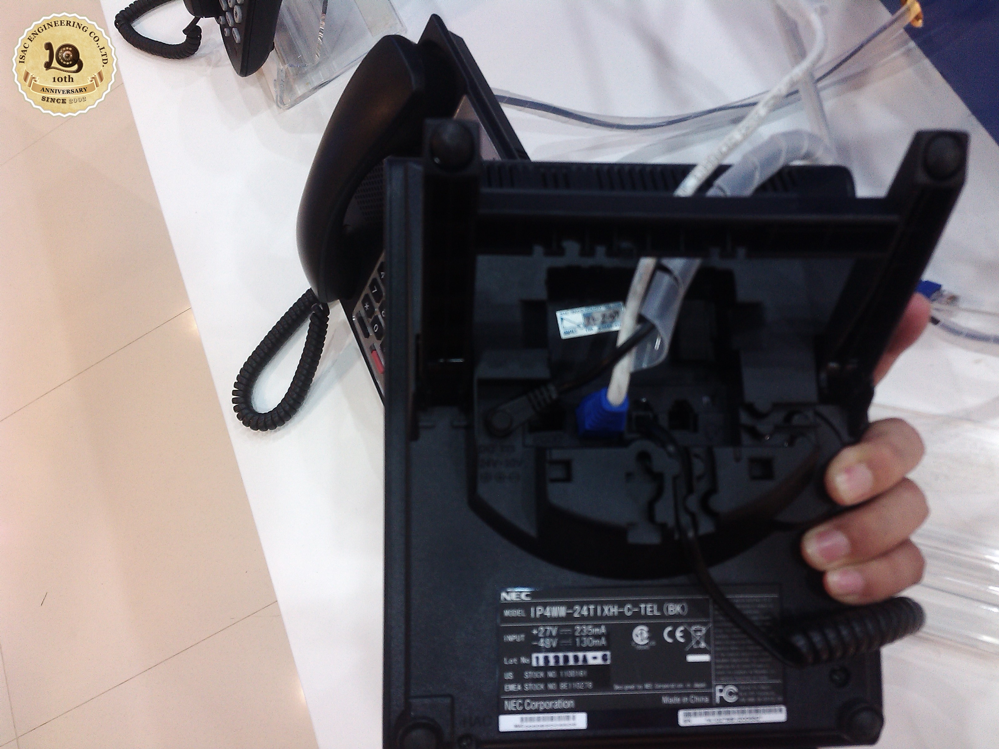 NEC SL1000 IP Phone – IP4WW-12TIXH-C-TEL ( BK ) – ตู้สาขาโทรศัพท์ NEC บริการรับติดตั้ง รับดูแล ...