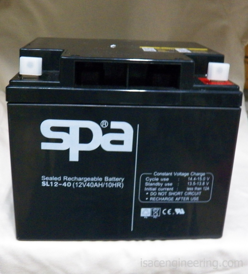SPA Battery สำรองไฟฟ้า ตู้สาขา วงจรปิด – บริษัท ไอแซค เอ็นจิเนียริ่ง ...