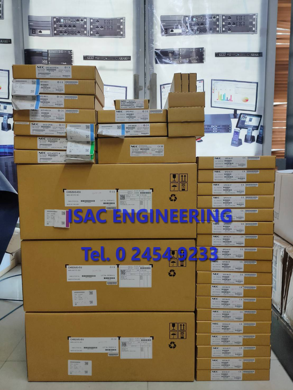 จัดส่ง SV9100 12 CO.Lines 8 Digital Line 144 Analog Lines กทม – บริษัท ...